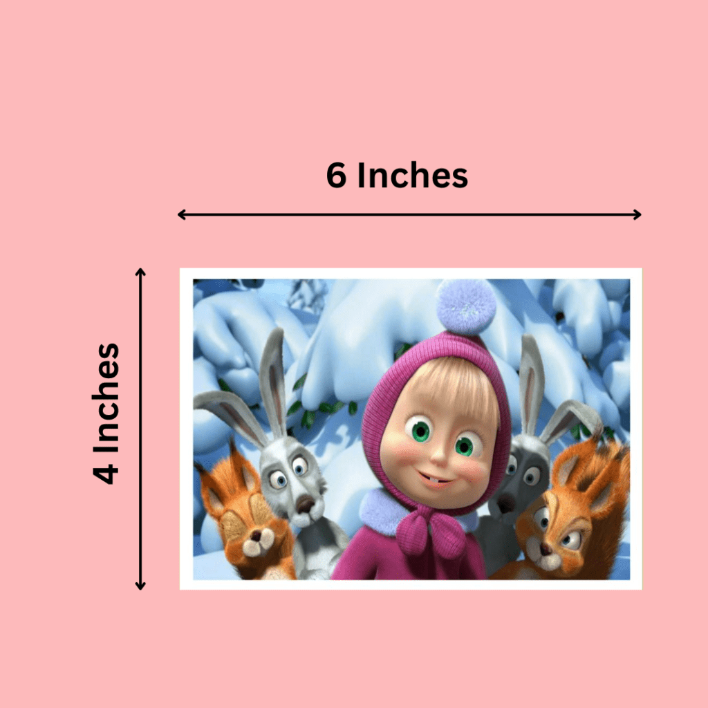 Masha and the Bear Stickers (Pack of 4)