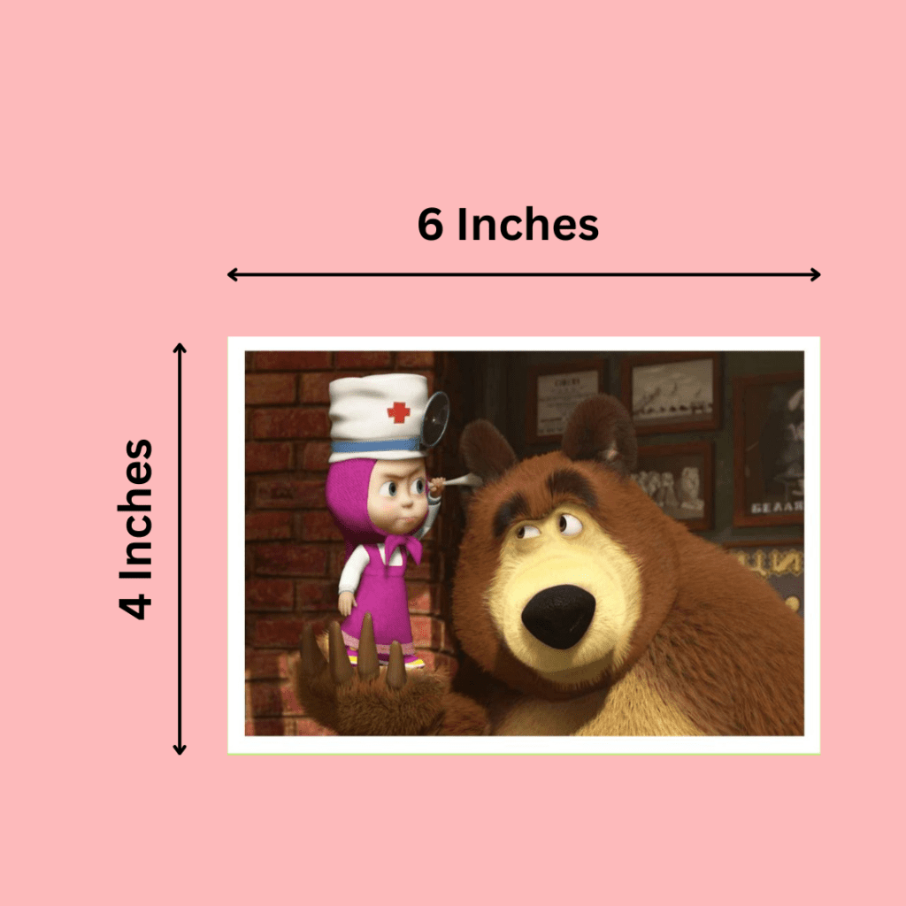 Masha and the Bear Stickers (Pack of 4)