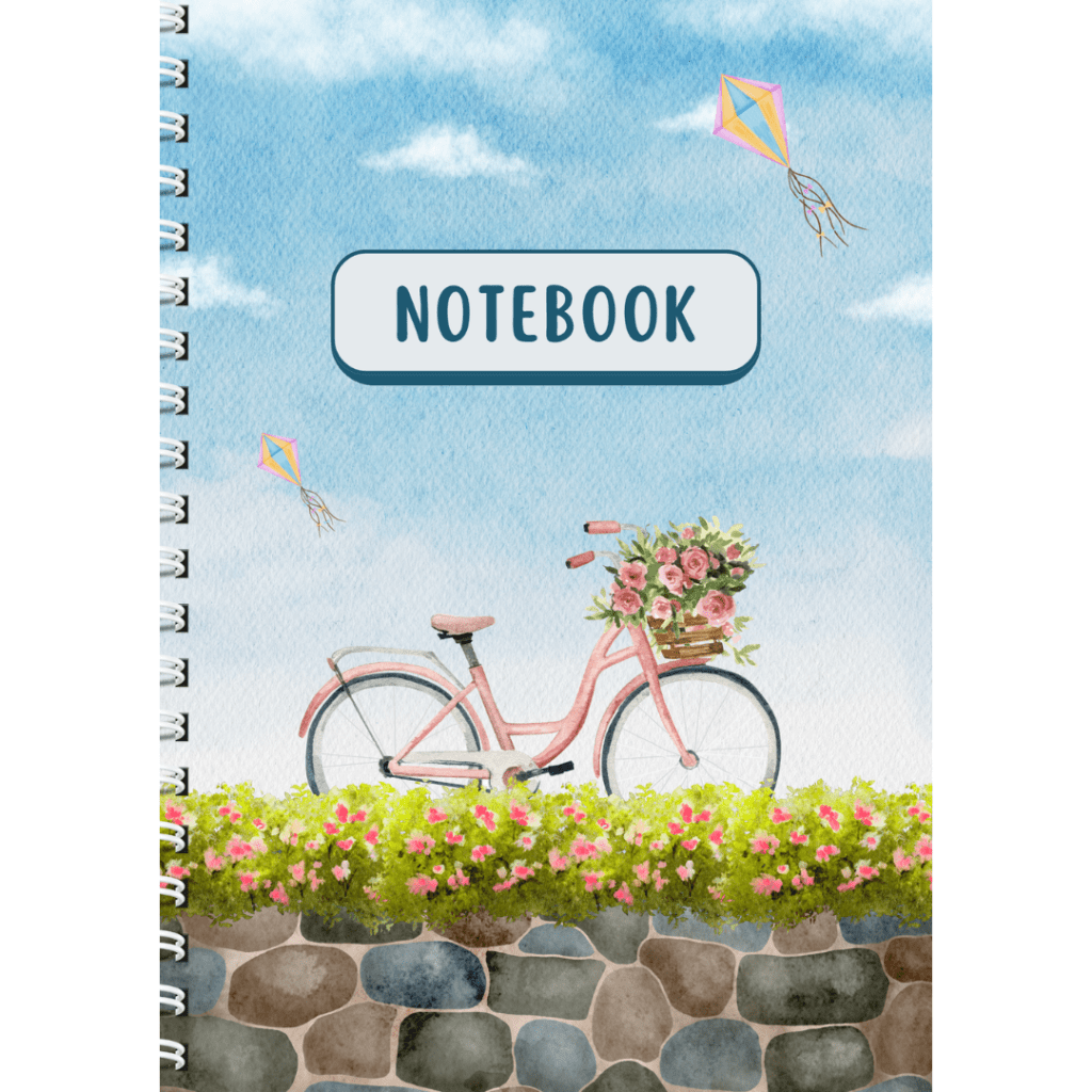 Flower Cycle Register Notebook (A4)
