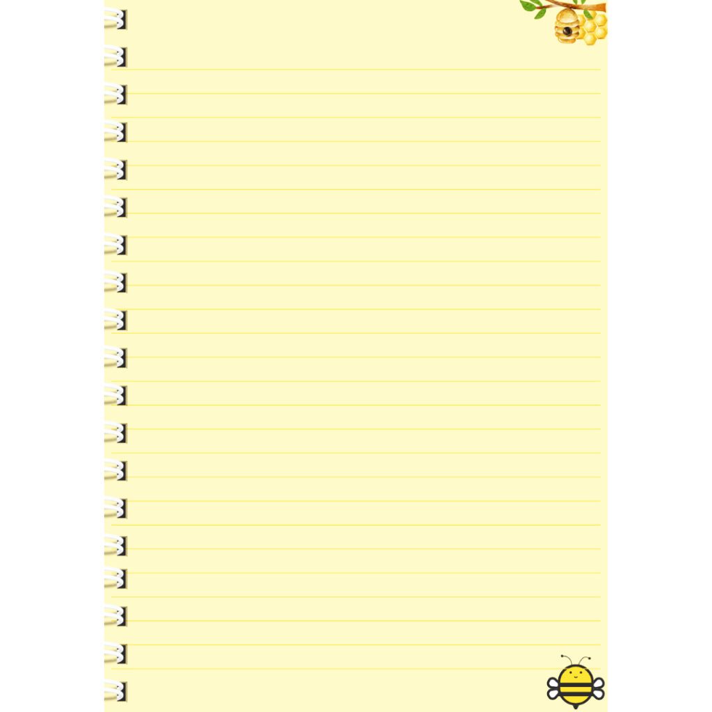 Cute Let it be- Register Notebook Journal (A4)| Cute Let It Bee ...