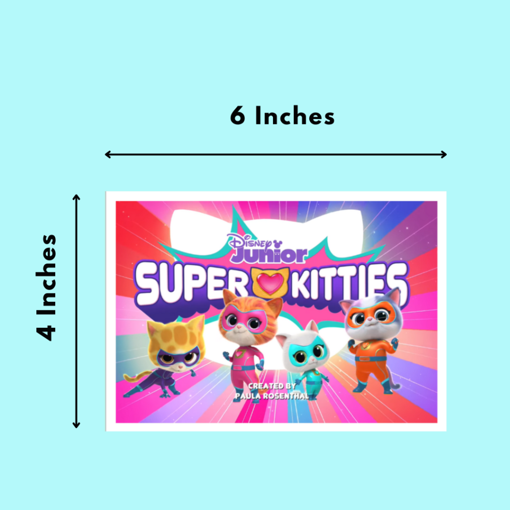 SuperKitties Stickers (Pack of 4)