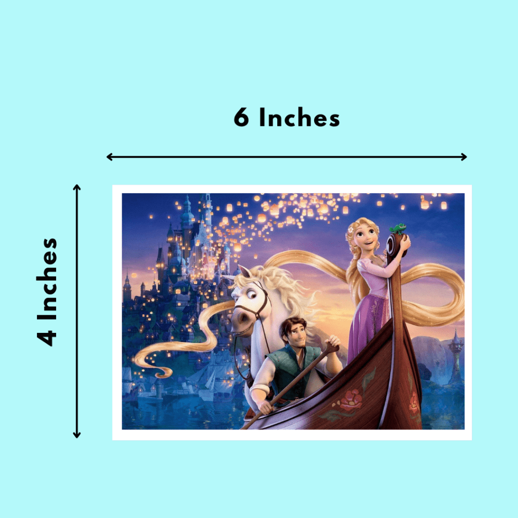 Tangled Rapunzel Stickers (Pack of 4)