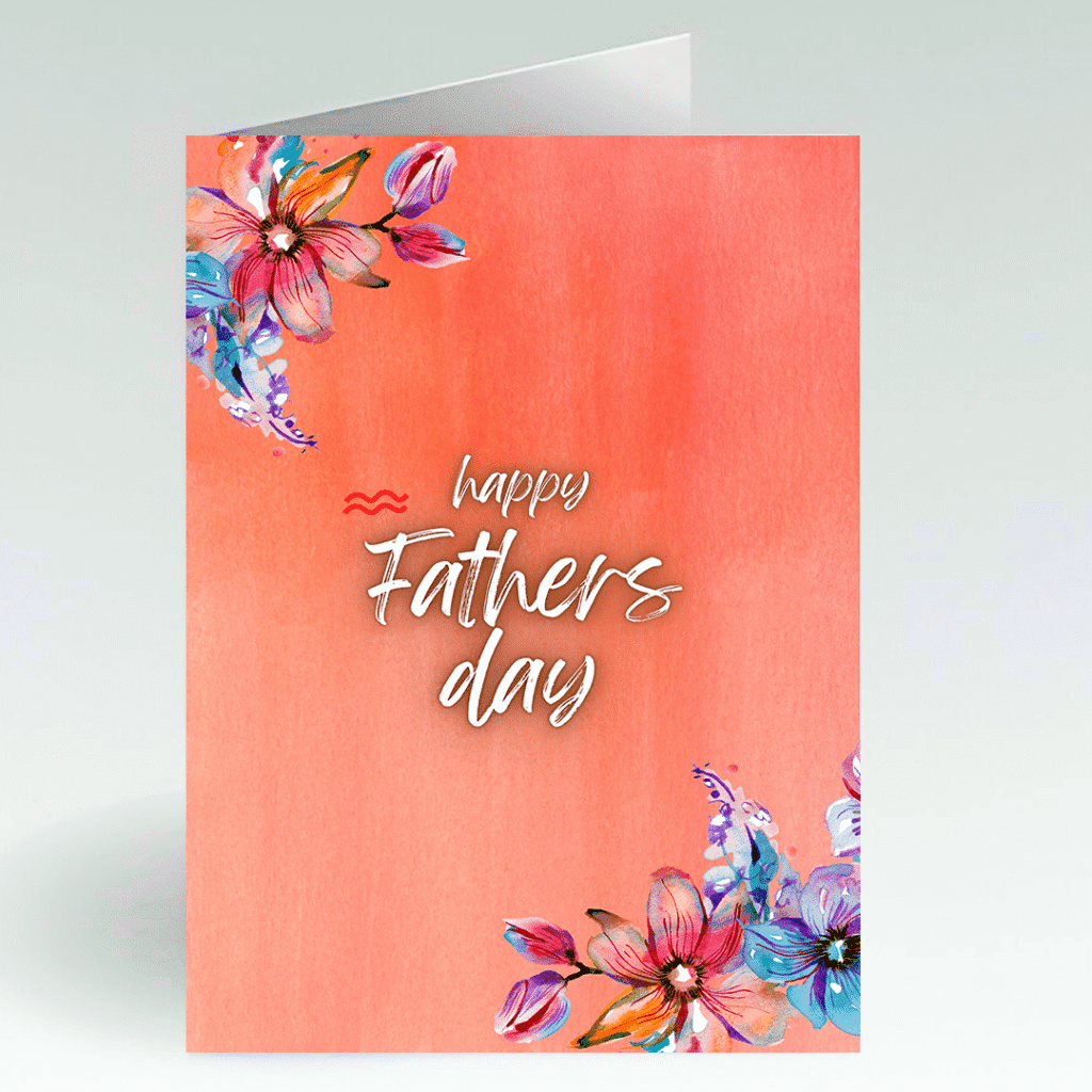 Beautiful Fathers Day Card