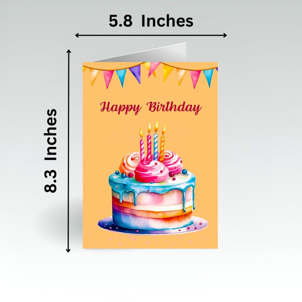Birthday Cake Card