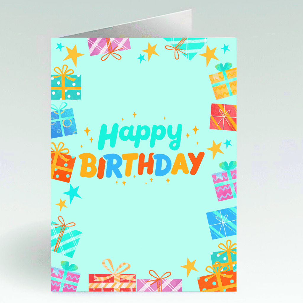 Colorful Birthday Card