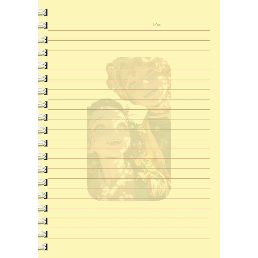 Demon Slayer Diary/ Nezuko & Zenitsu Notebook /Kimetsu No Yaiba Journal