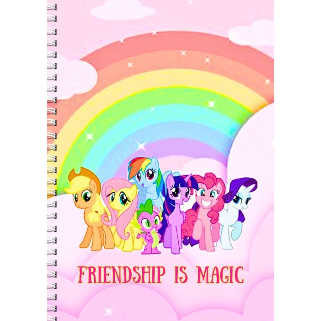 My Little Pony Register Notebook A4/ Cute Friendship Register (A4)