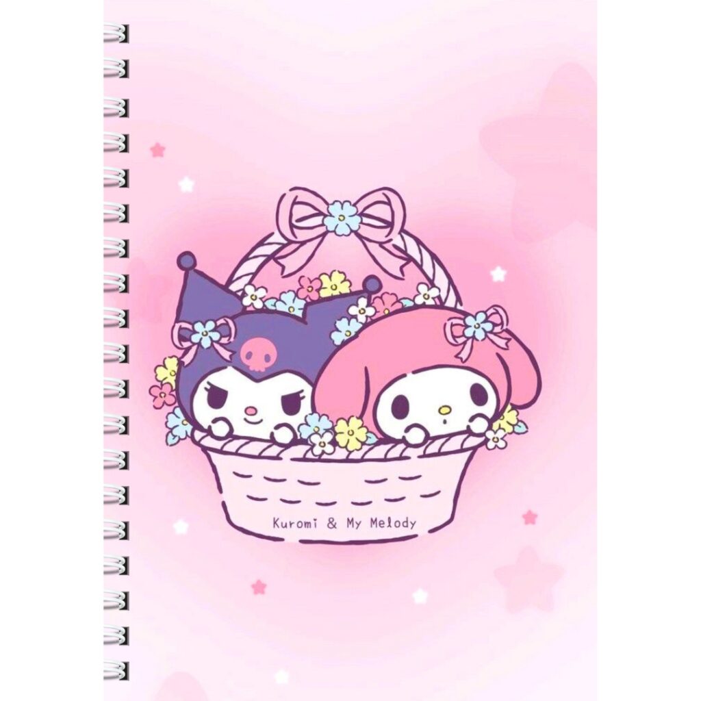 My Melody and Kuromi Cute Notebook Diary (A5)