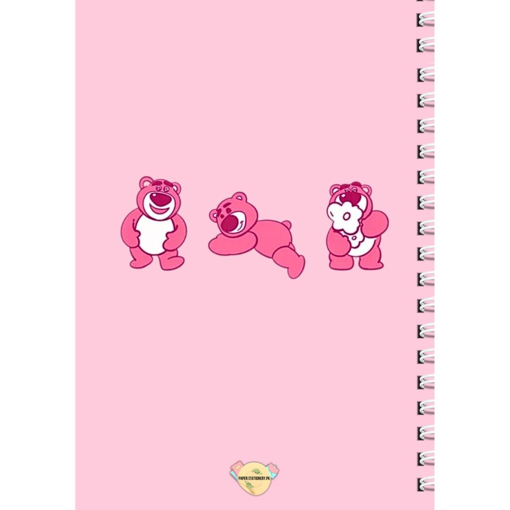 Lotso Pink Bear Diary - Cute Strawberry Spiral Notebook/ Toy Story 3 ...